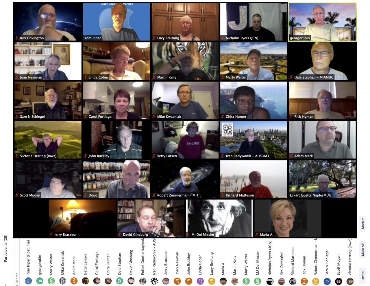 August, 2020 - Apple User Group Resources